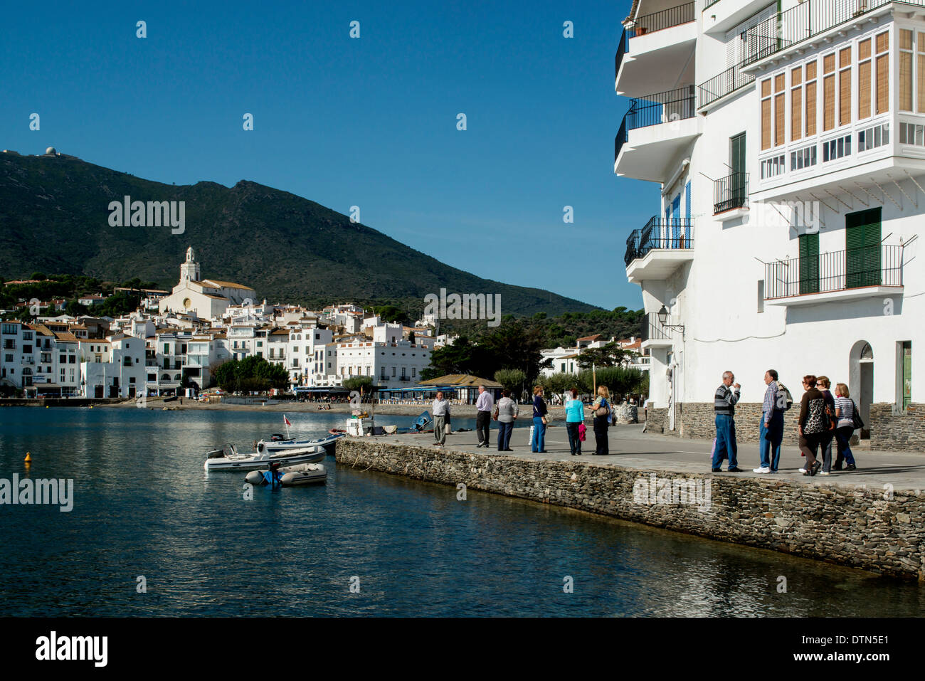 Cadaques seafront port hi-res stock photography and images - Alamy