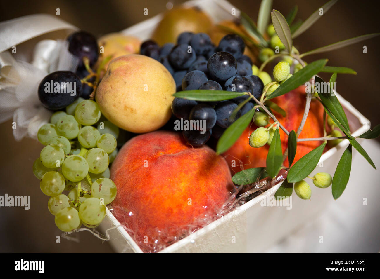 Arrangements of typical Mediterranean fruits Stock Photo - Alamy