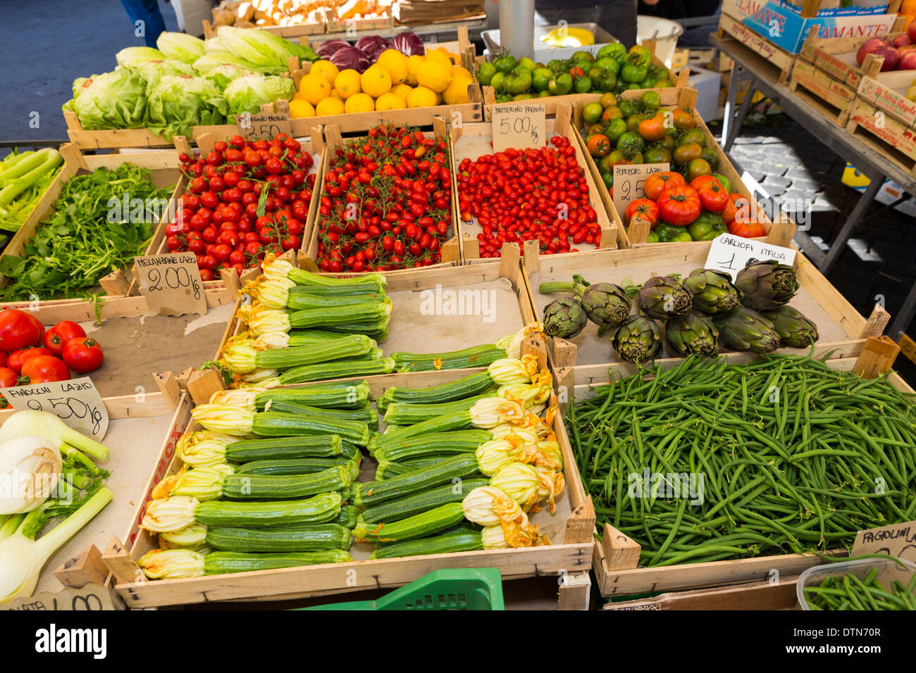 Italian Garden Fresh Vegetable Displays The Perfect Italian Vegetable