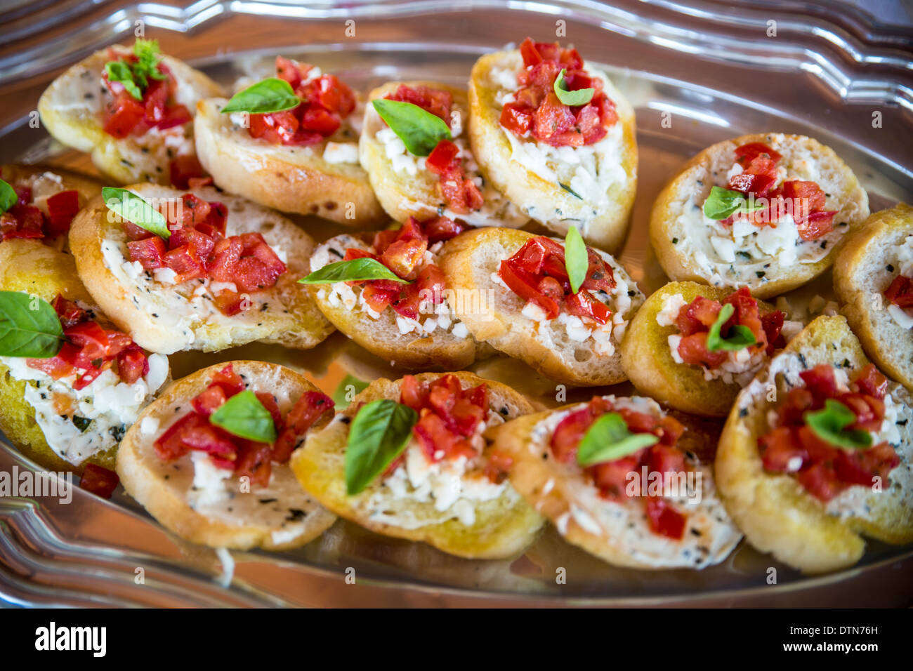 Bruschetta antipasto italian starter hi-res stock photography and ...