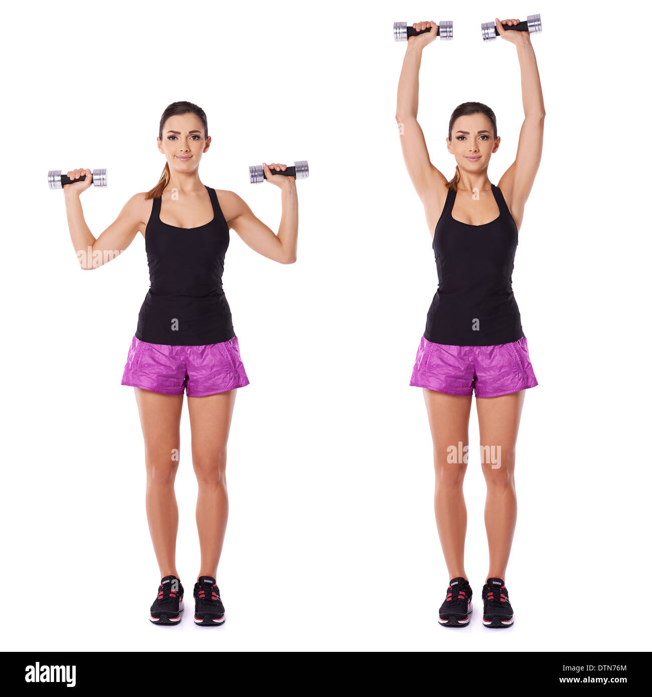 Muscles in gym Cut Out Stock Images & Pictures - Alamy