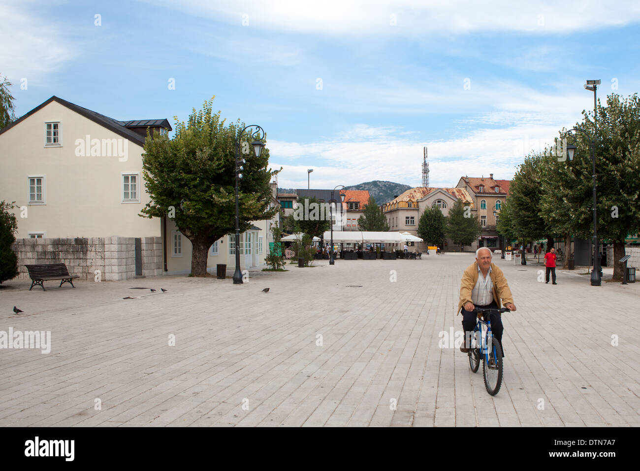 Dvorski Trg (Court square), Cetinje, Montenegro Stock Photo - Alamy