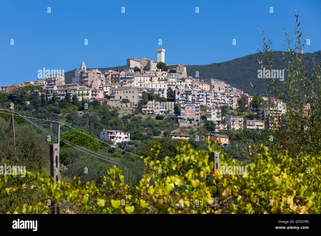Town of Palombara Sabina. Italy Stock Photo - Alamy
