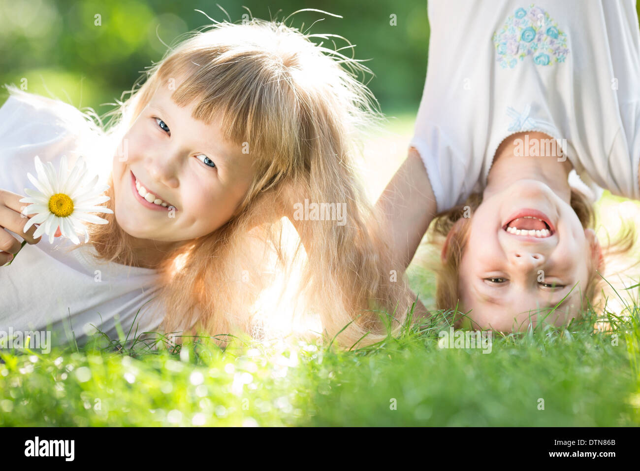 Children having fun Stock Photo - Alamy