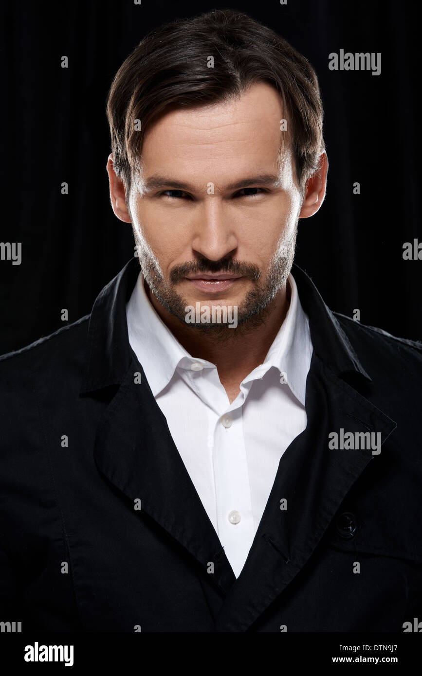 Suave handsome young man Stock Photo - Alamy