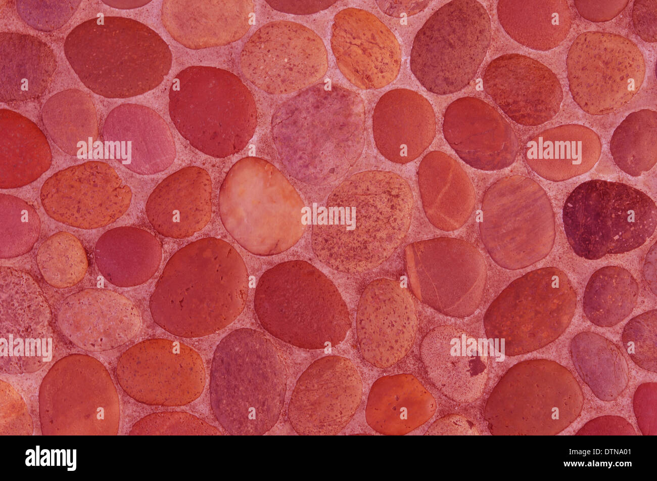 The decorative stone wall , red background texture Stock Photo - Alamy