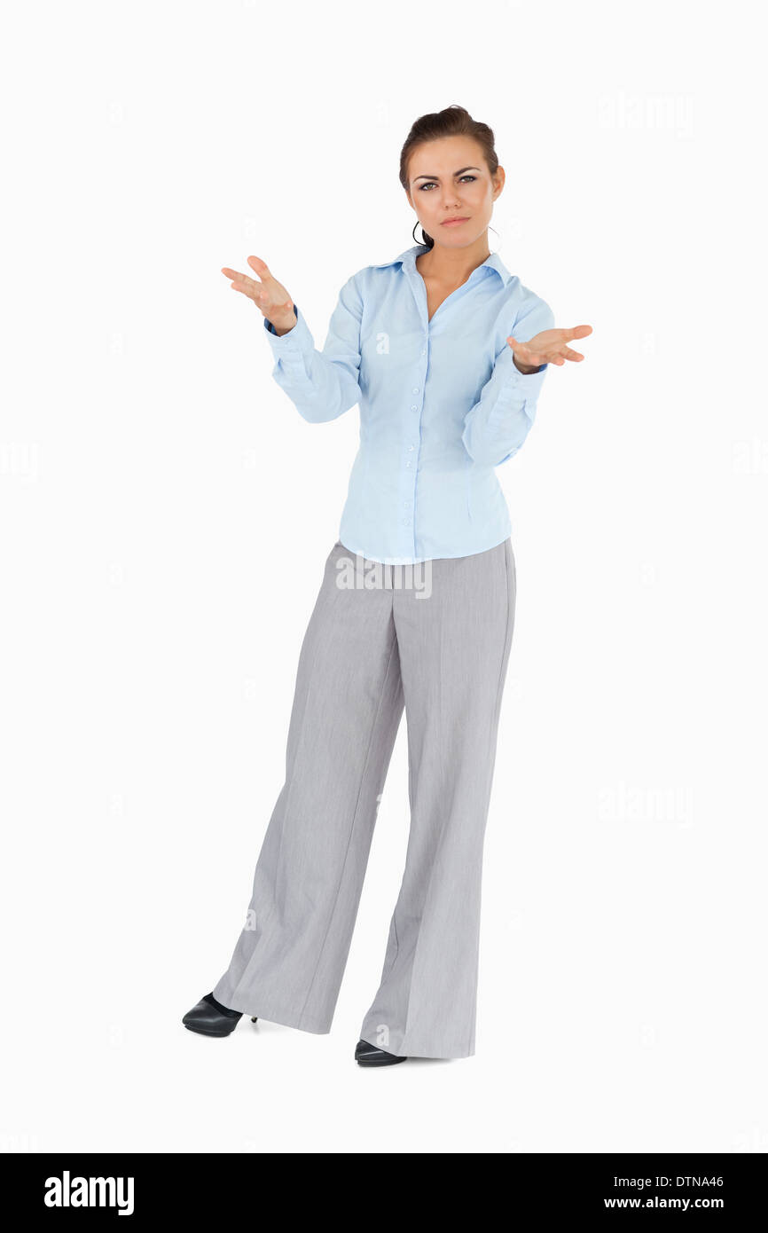 Confused office worker Cut Out Stock Images & Pictures - Alamy