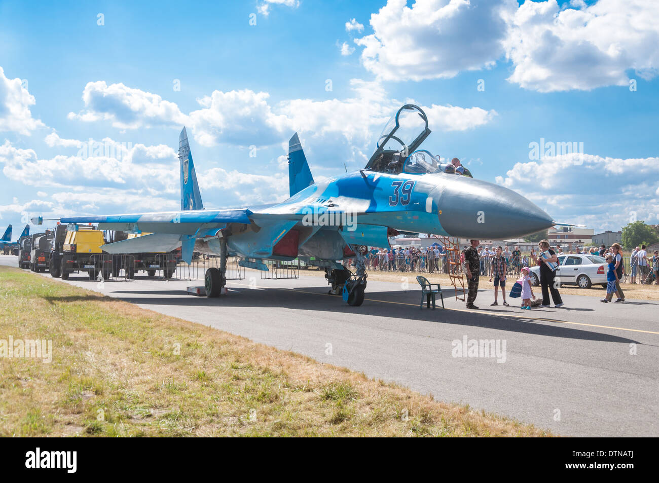 ukrainian fighter Su-22 Stock Photo - Alamy
