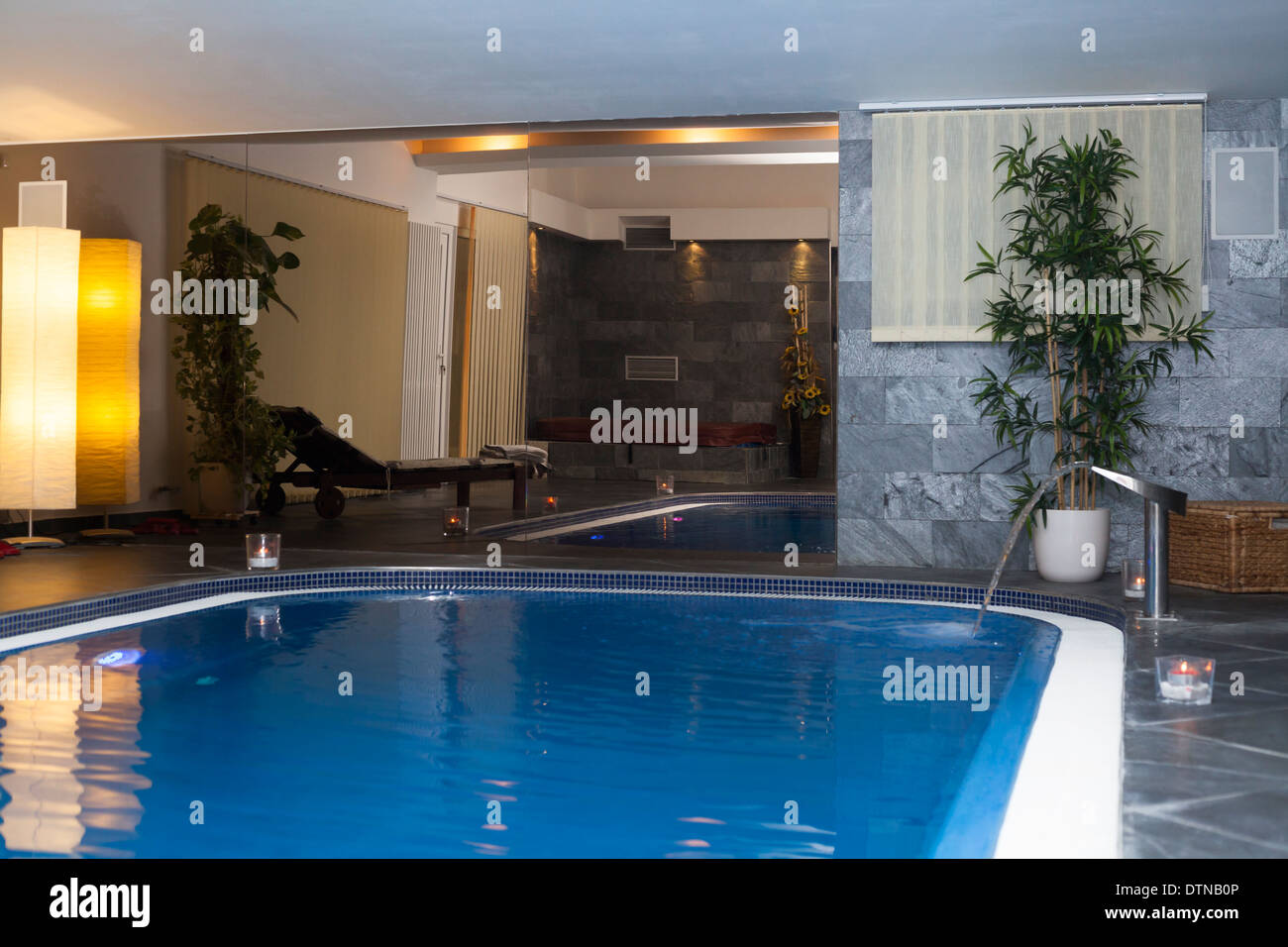Interior of wellness and Spa swimming pool Stock Photo - Alamy