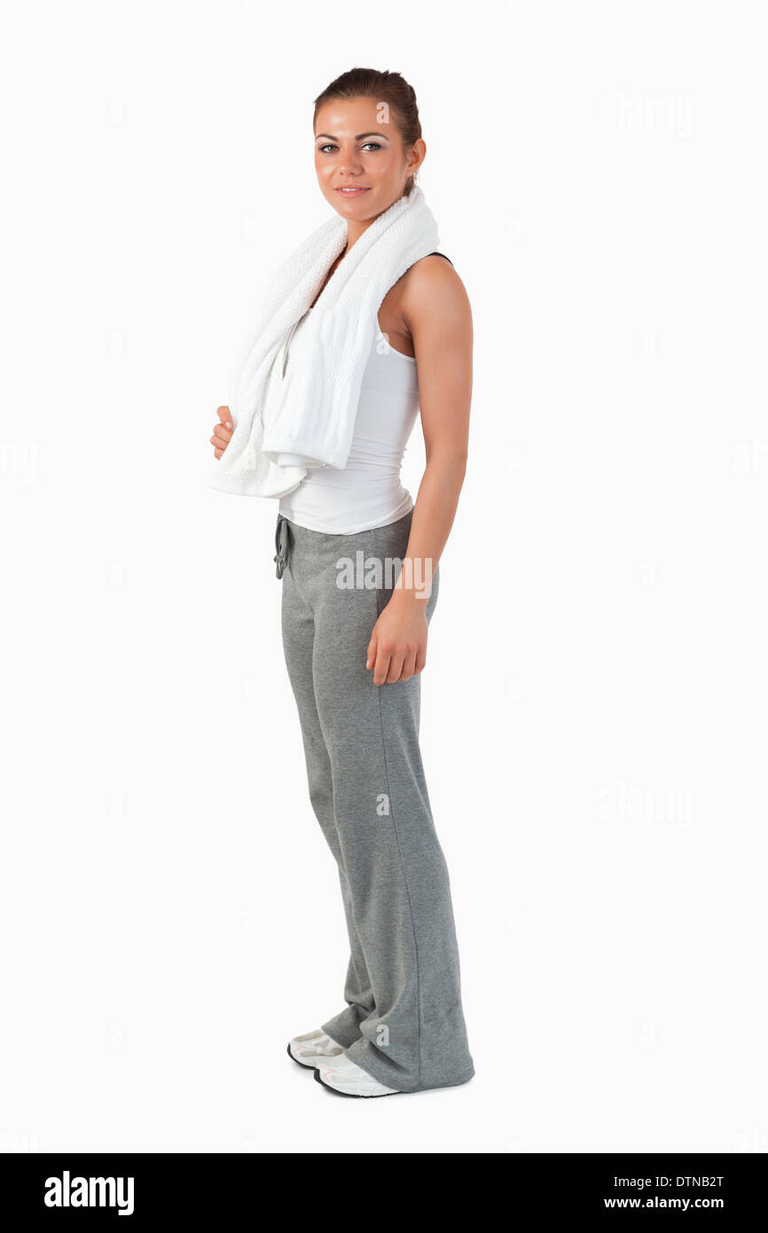 Side view athletic young Cut Out Stock Images & Pictures - Alamy