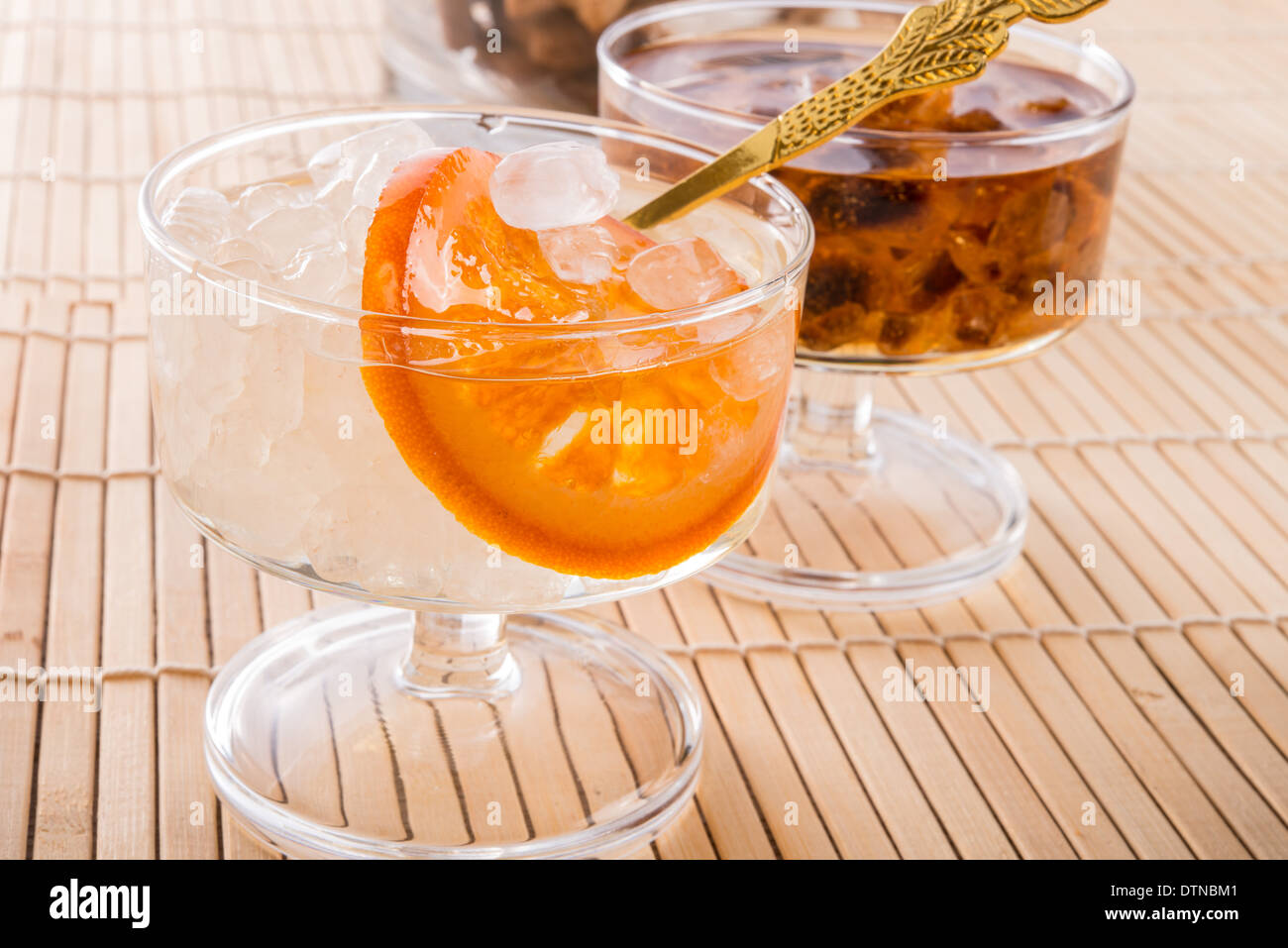 Tea with rock candy Stock Photo - Alamy