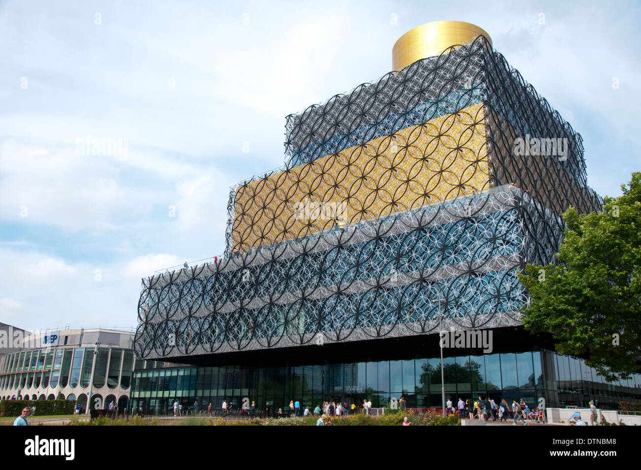 The new library building in Centenary Square Birmingham, West Midlands ...