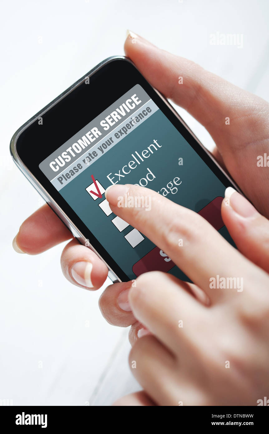 Customer satisfaction survey hi-res stock photography and images - Alamy