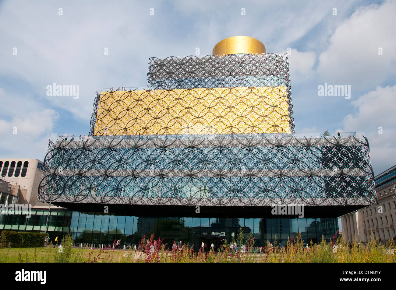 The new library building in Centenary Square Birmingham, West Midlands ...