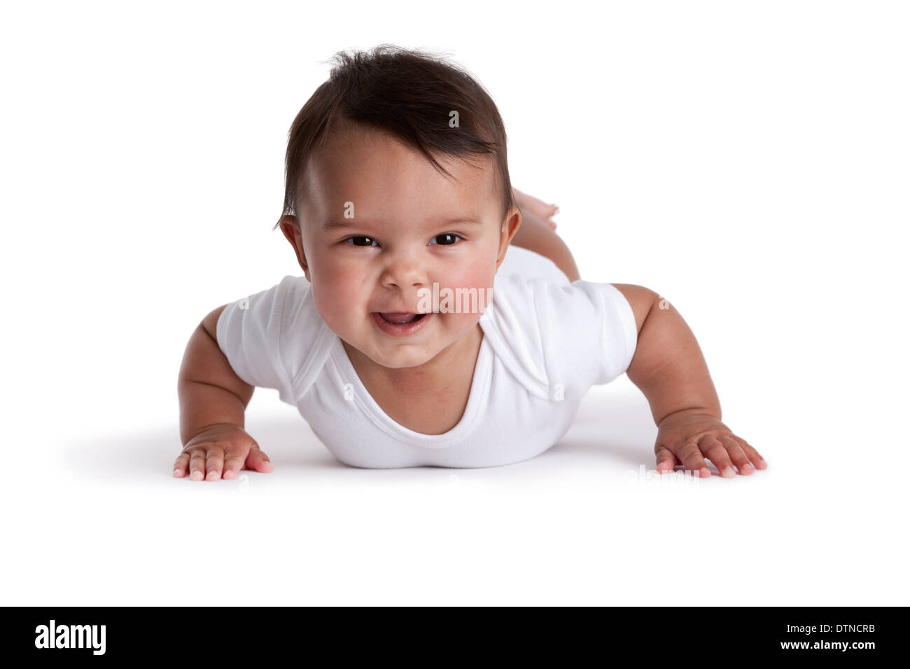 Baby Doing Push Ups With Dad