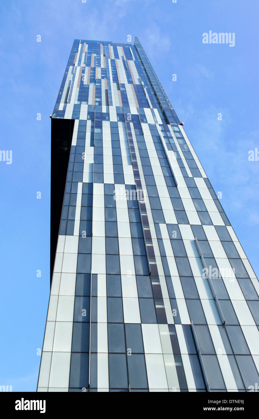 Beetham Tower mixed use skyscraper in Manchester city centre, England ...