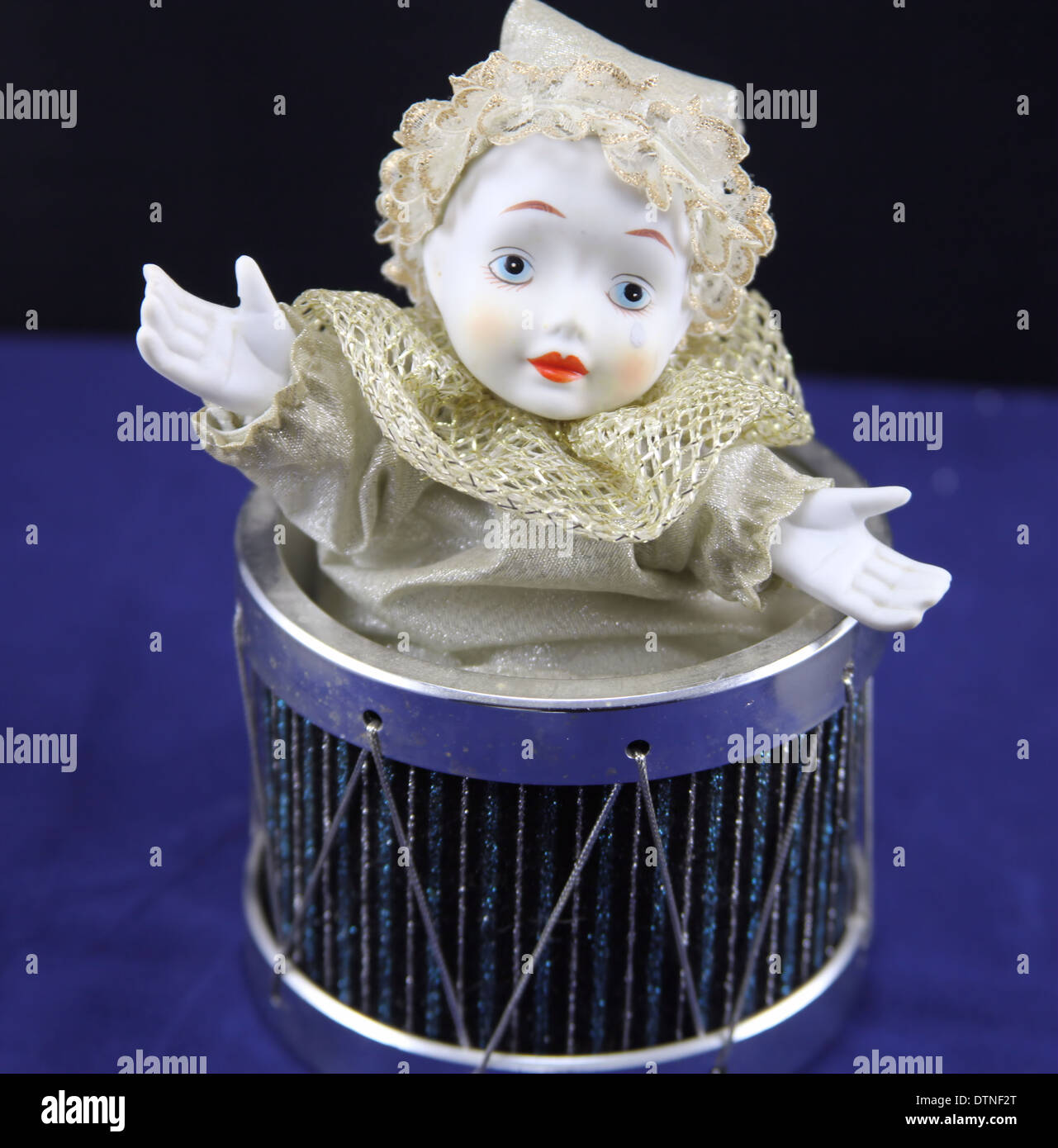 PUPPET IN DRUM Stock Photo - Alamy