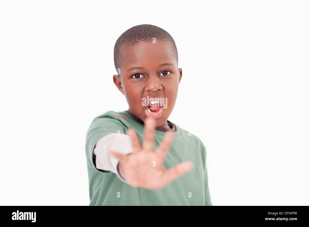 Stop sign hand pose hi-res stock photography and images - Alamy