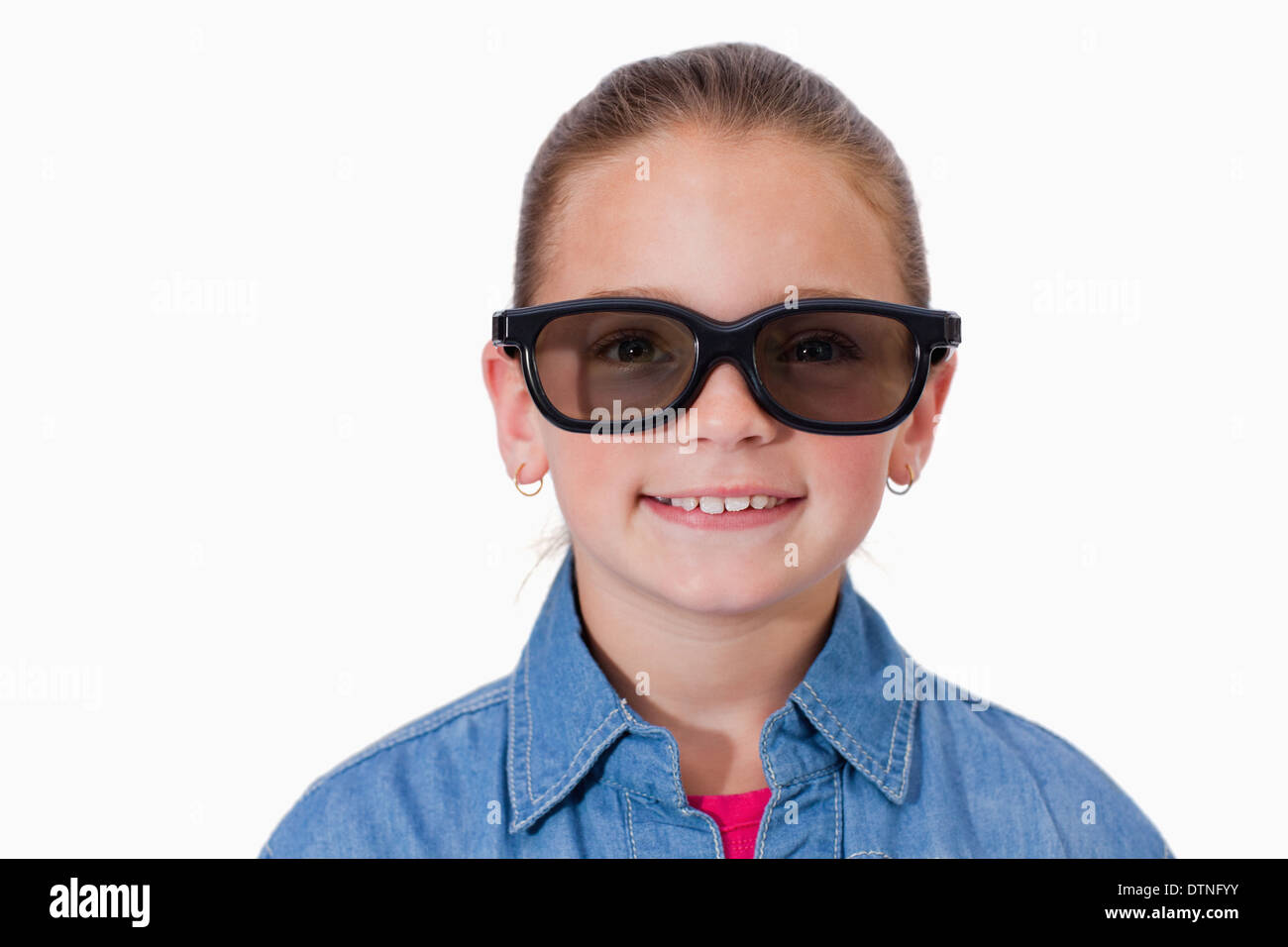 Girl child summer sun sunglasses hi-res stock photography and images ...