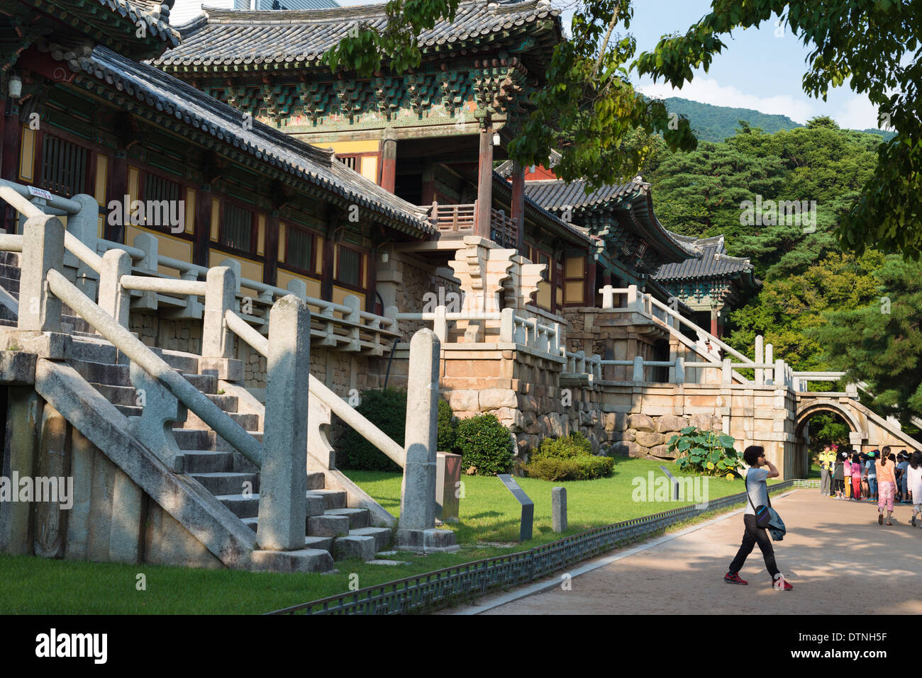 Pulguksa Temple, Kyongju, South Korea Stock Photo - Alamy