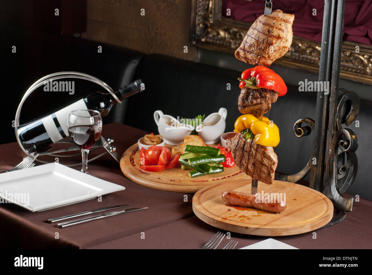 Roasted meat preparation hi-res stock photography and images - Alamy