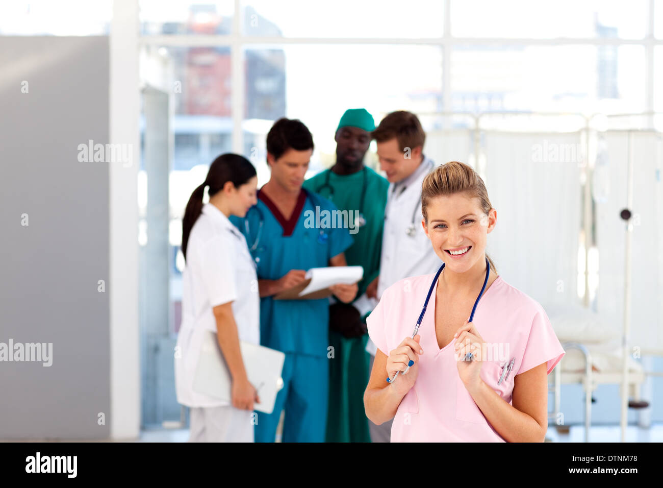 Nurse research team hi-res stock photography and images - Alamy