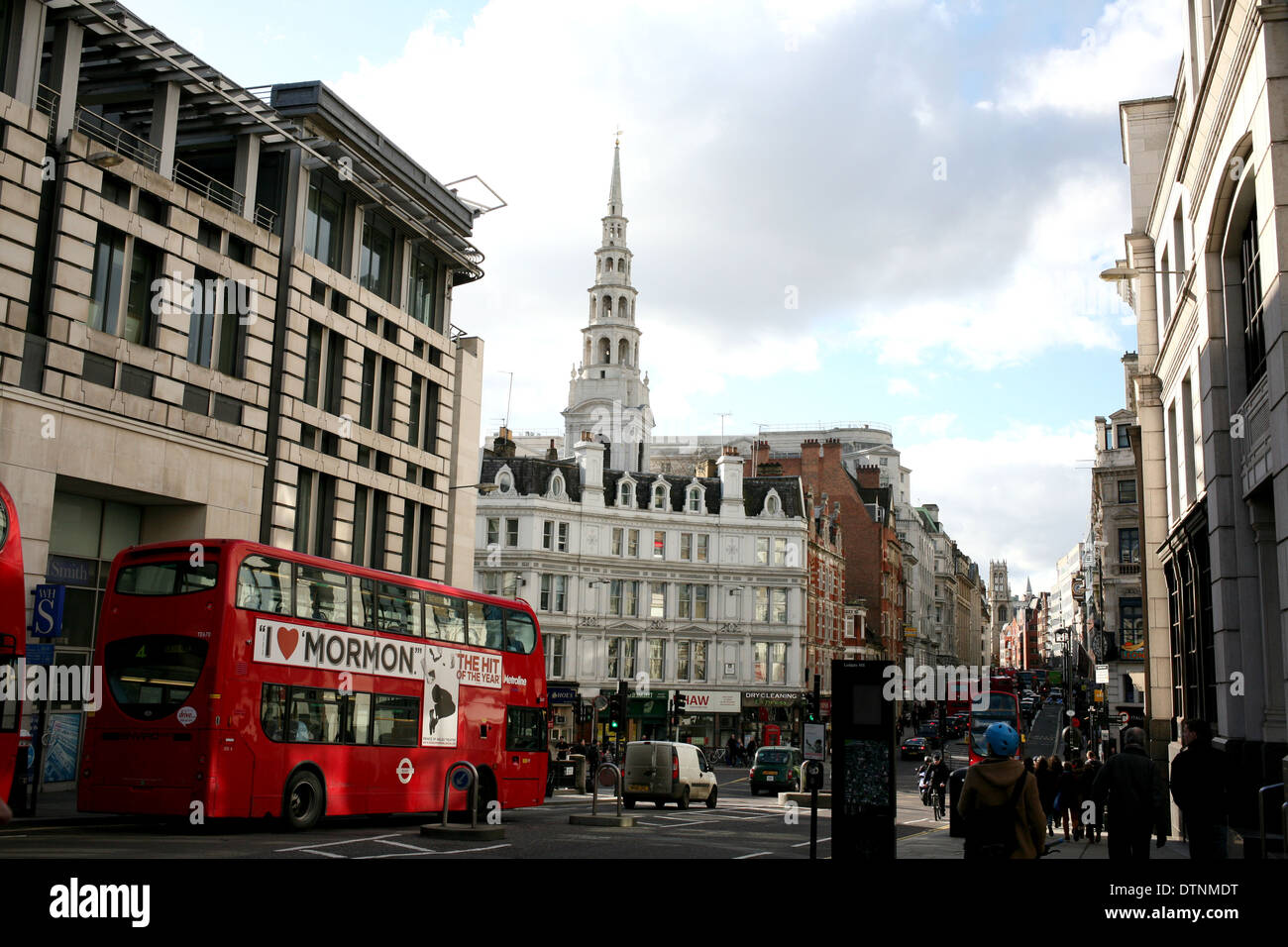 Fleet street ludgate hill hi-res stock photography and images - Alamy
