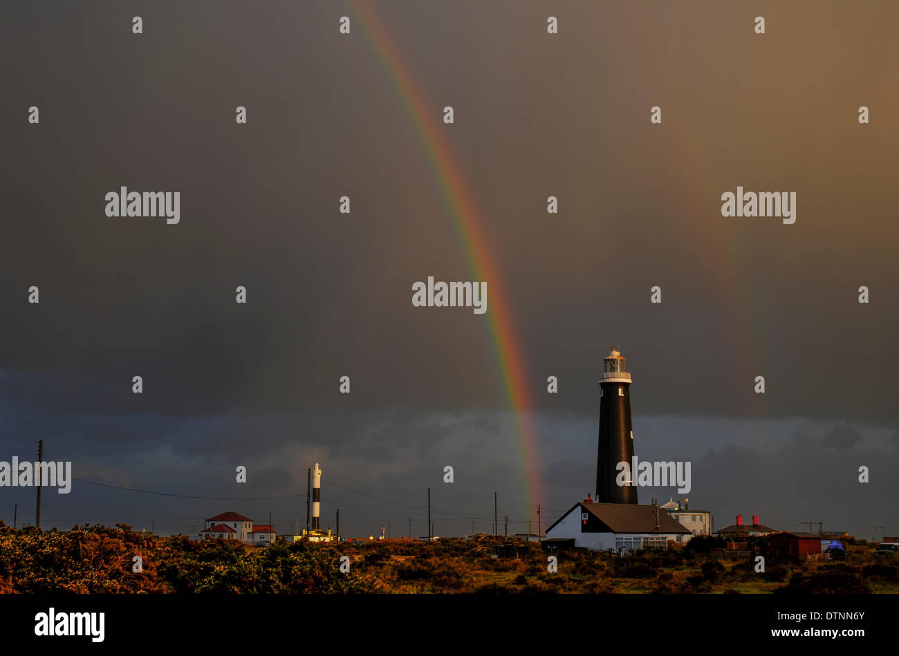 Dungeness lighthouse weather hi-res stock photography and images - Alamy