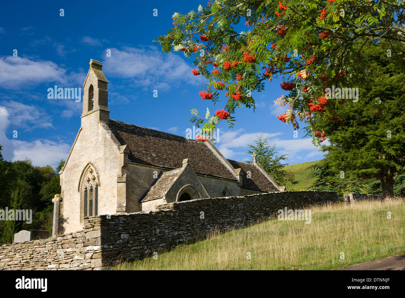 Church of St Mary the Virgin in Lasborough in the Cotswolds ...