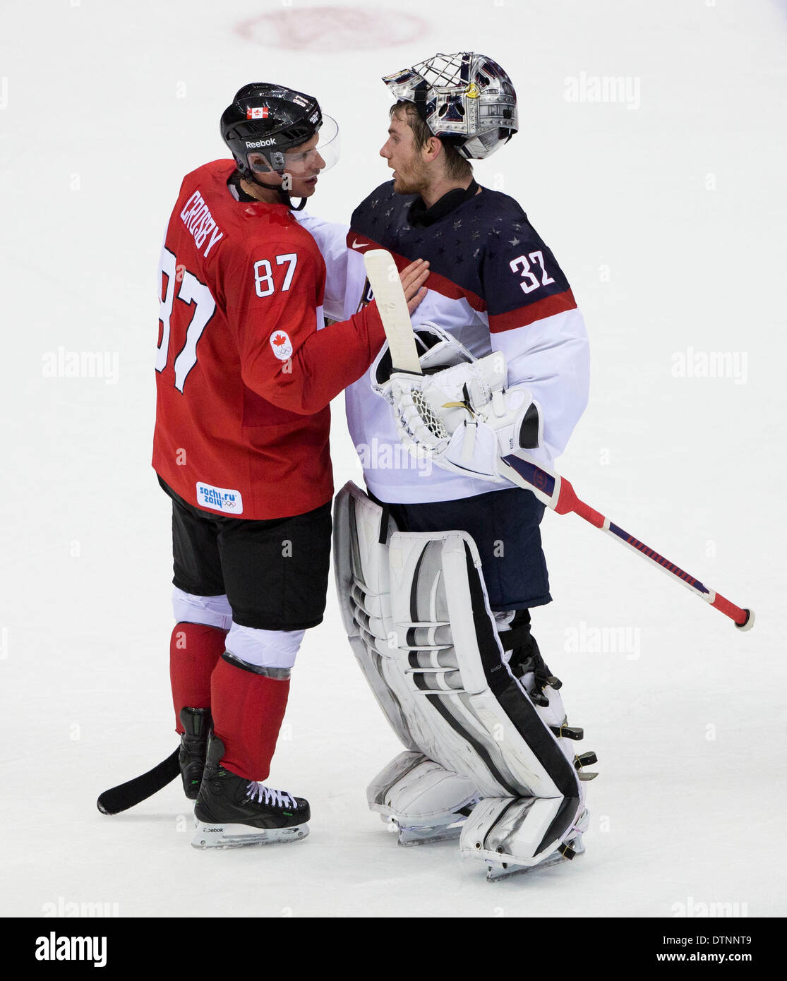 Sidney crosby olympic win 2014 hi-res stock photography and images - Alamy