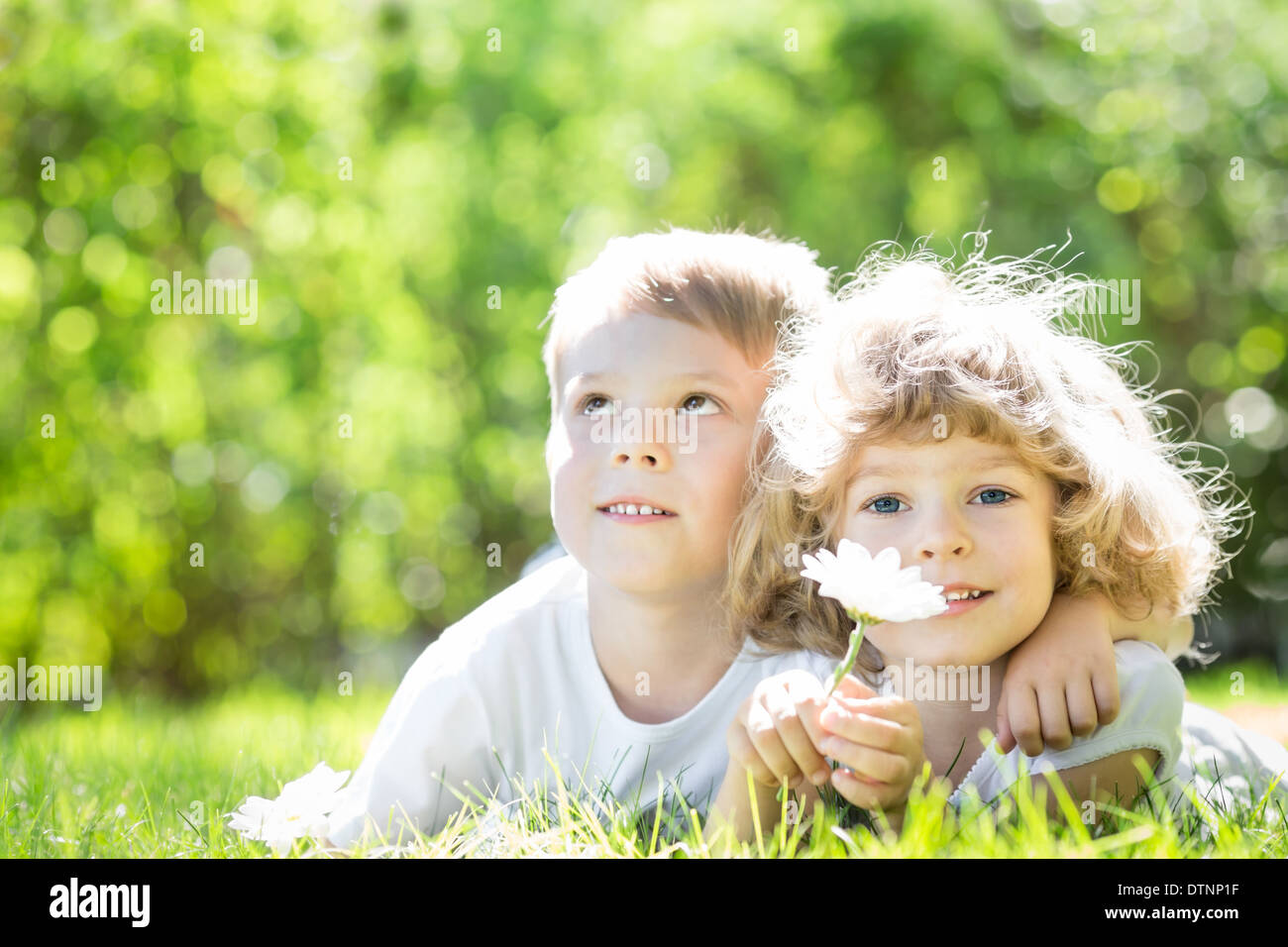 Children having fun Stock Photo - Alamy