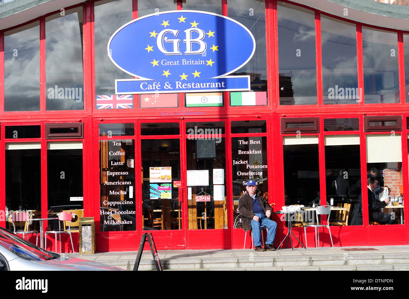 GB Cafe And Restaurant ,Sneinton ,Nottingham,UK Stock Photo - Alamy