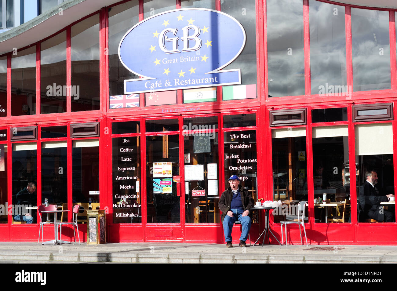 GB Cafe And Restaurant ,Sneinton ,Nottingham,UK Stock Photo - Alamy