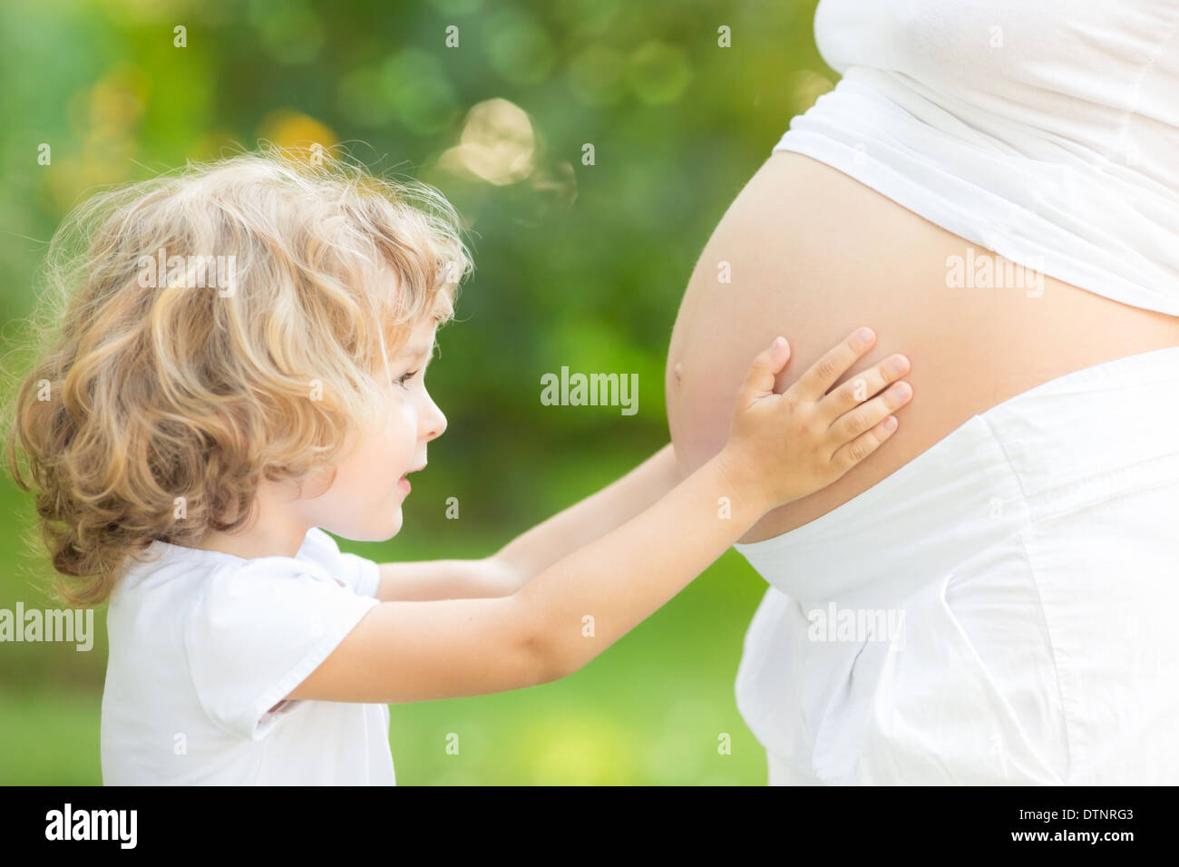 Pregnant child hi-res stock photography and images - Alamy