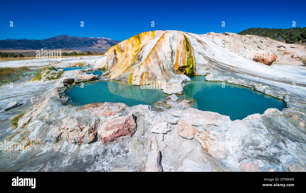 Travertine Hot Springs, Bridgeport, California USA Stock Photo - Alamy