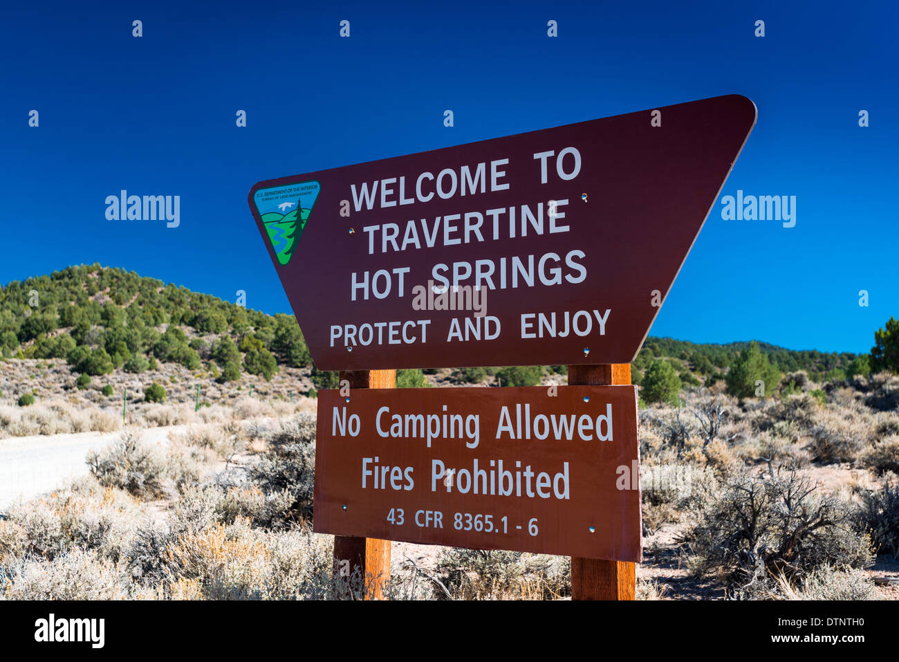Travertine hot springs bridgeport california hi-res stock photography ...