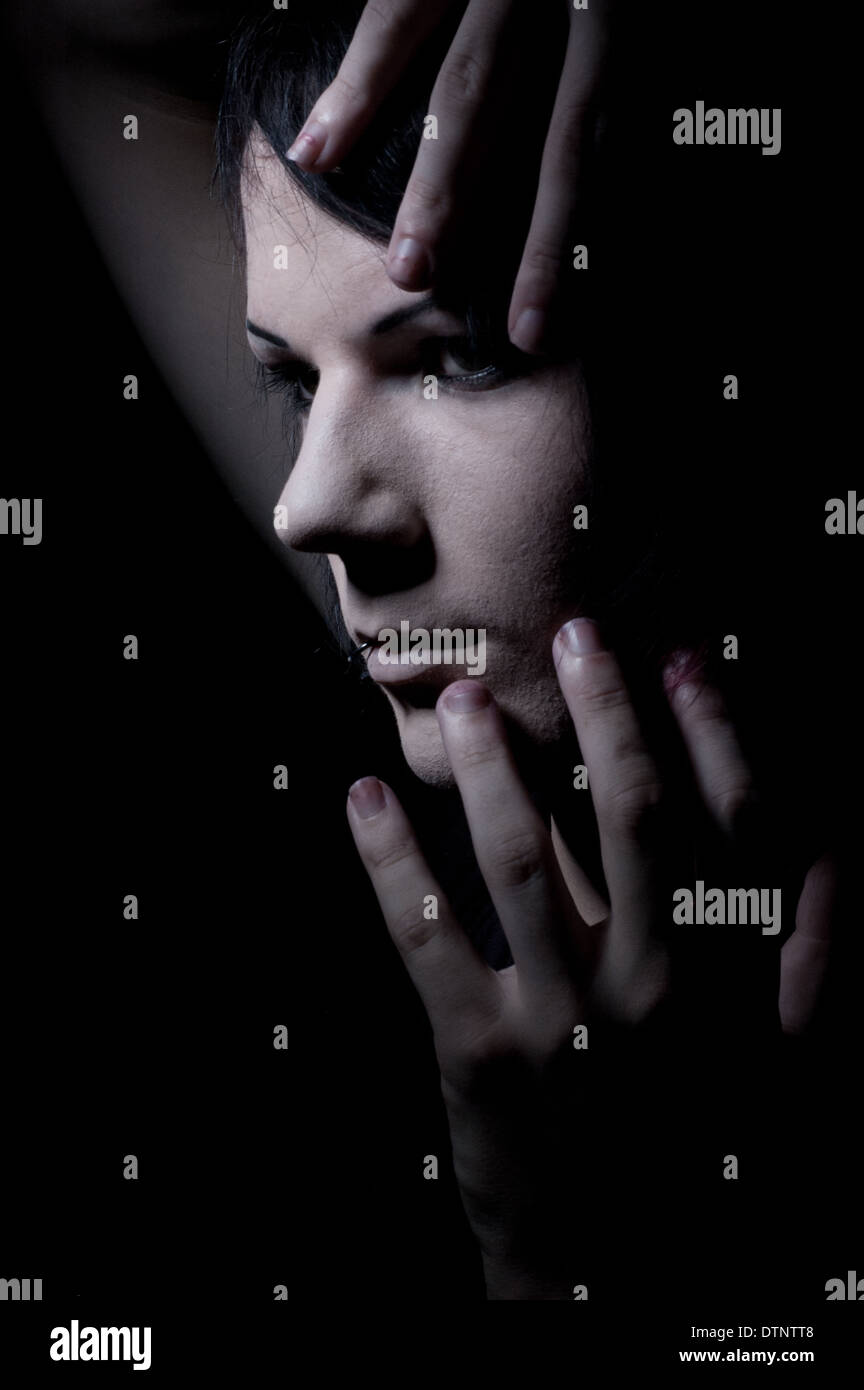 Pale face headshot High Resolution Stock Photography and Images - Alamy