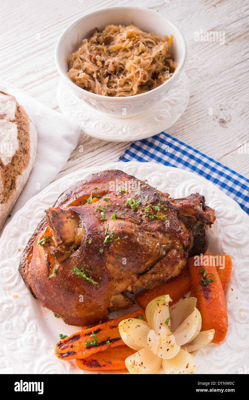 pickled ham hock Stock Photo - Alamy