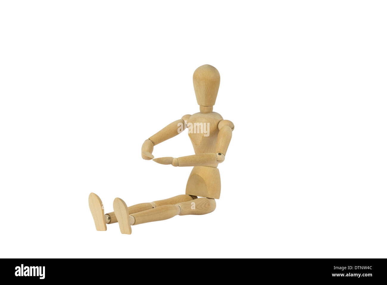 Female fitness model training Cut Out Stock Images & Pictures - Alamy