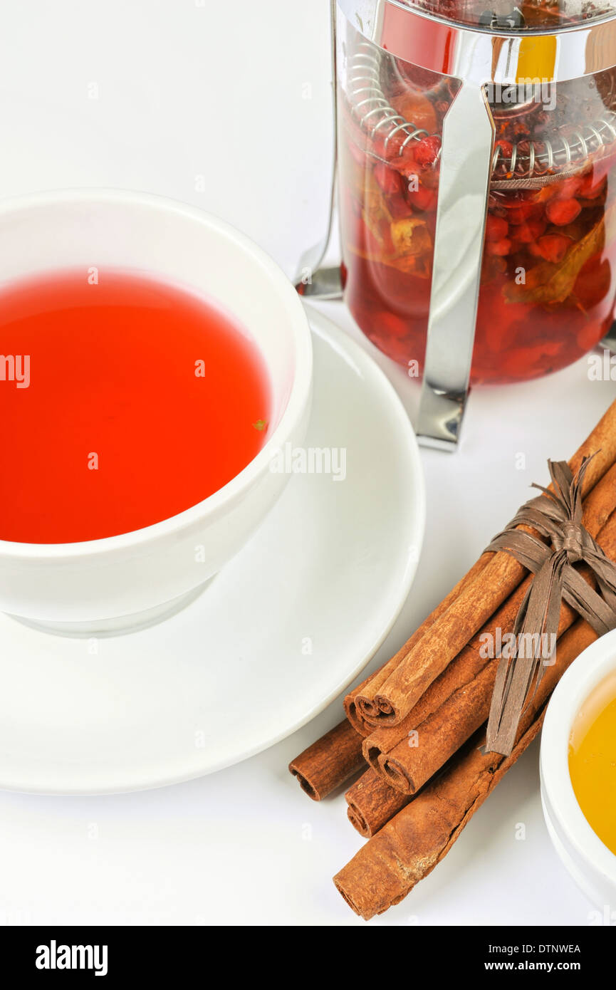 berries tea Stock Photo - Alamy