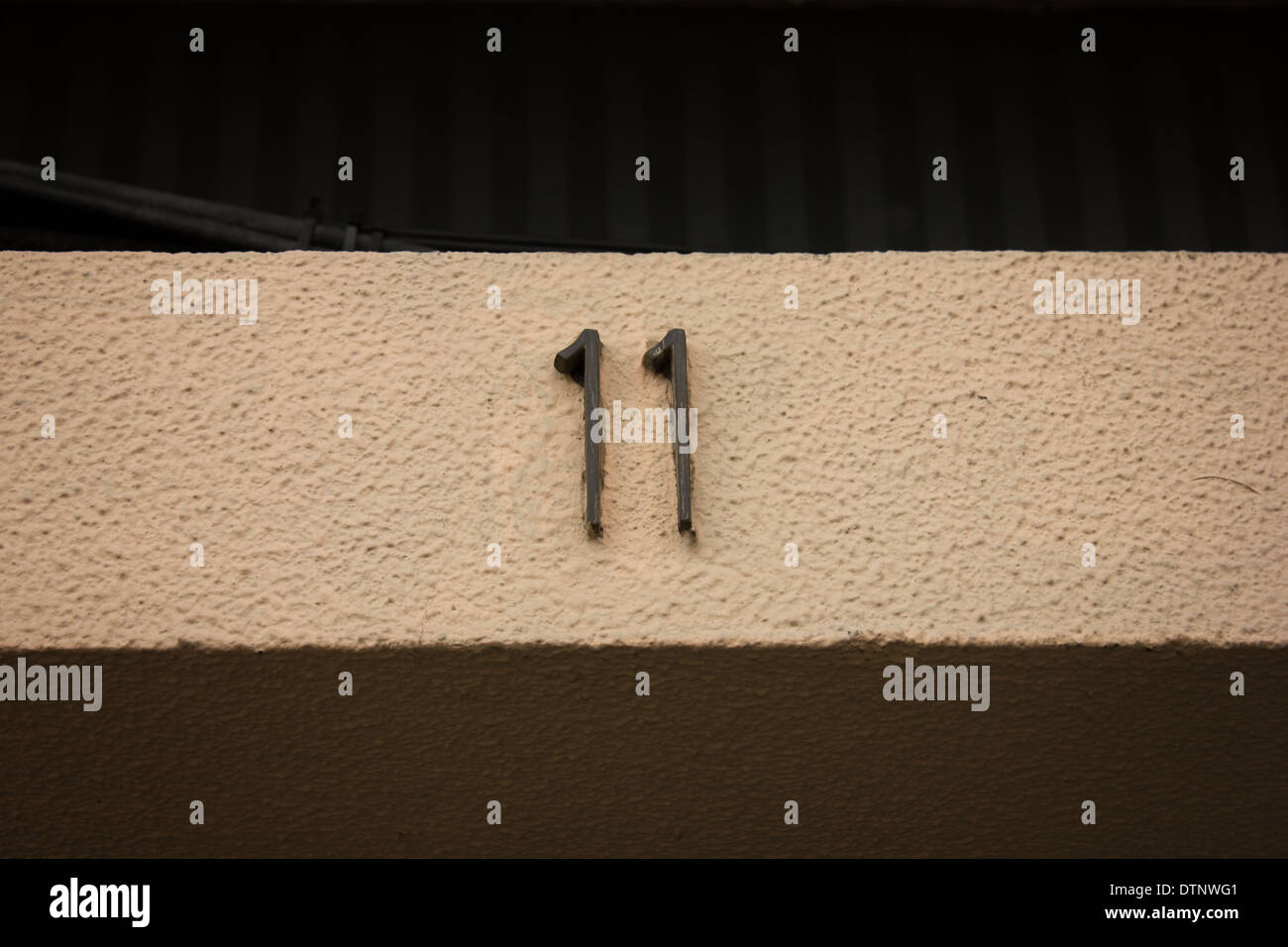 Door number 11 Stock Photo - Alamy