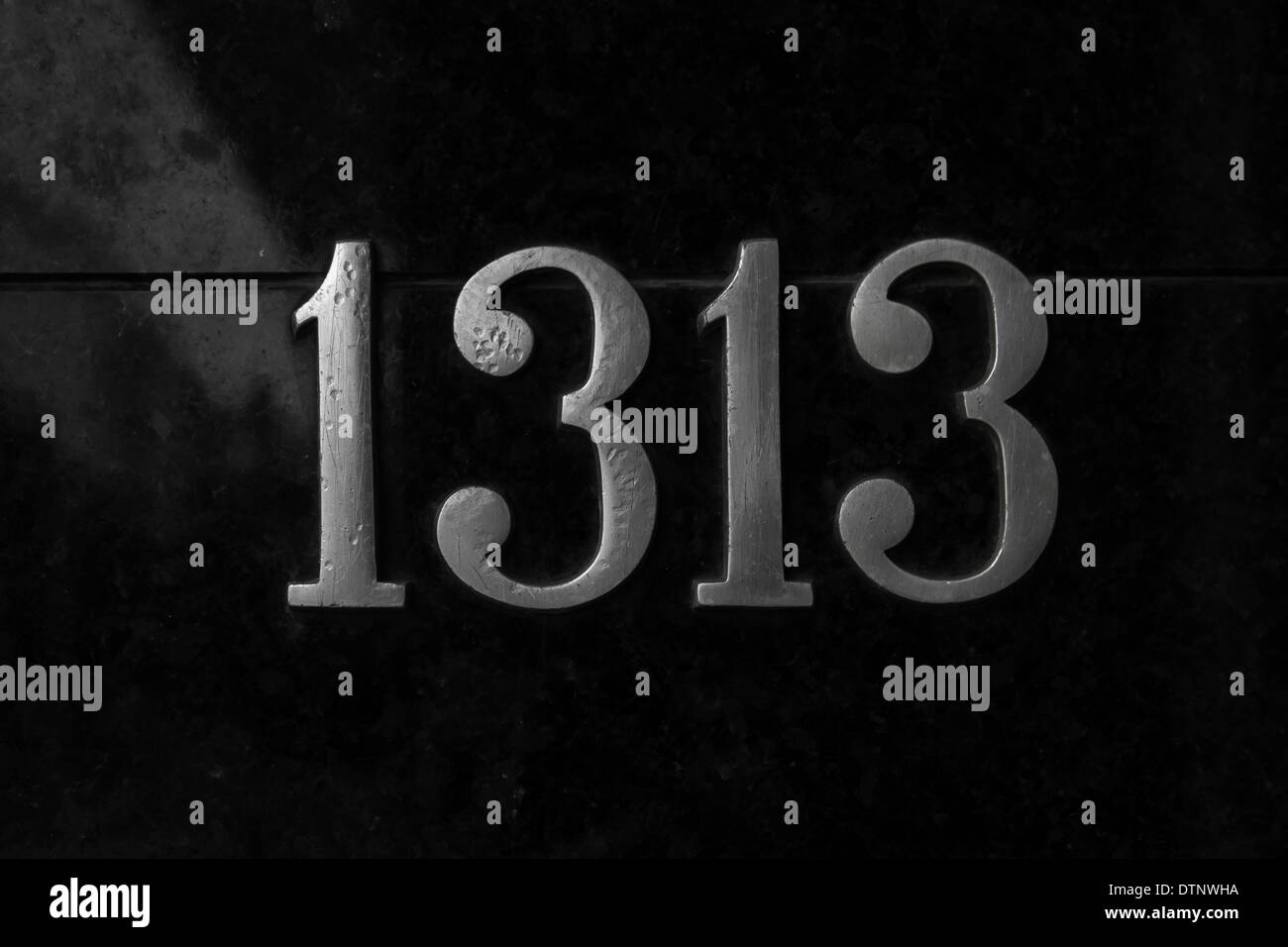 Number 1313 hi-res stock photography and images - Alamy