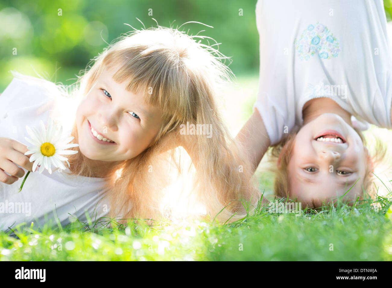 Children having fun Stock Photo - Alamy