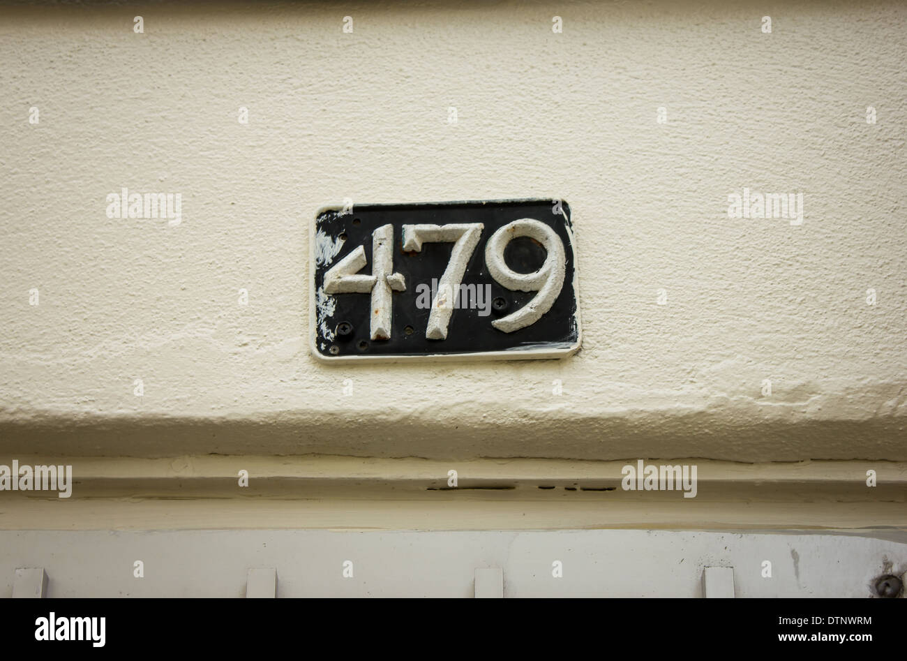 Door number 479 Stock Photo - Alamy