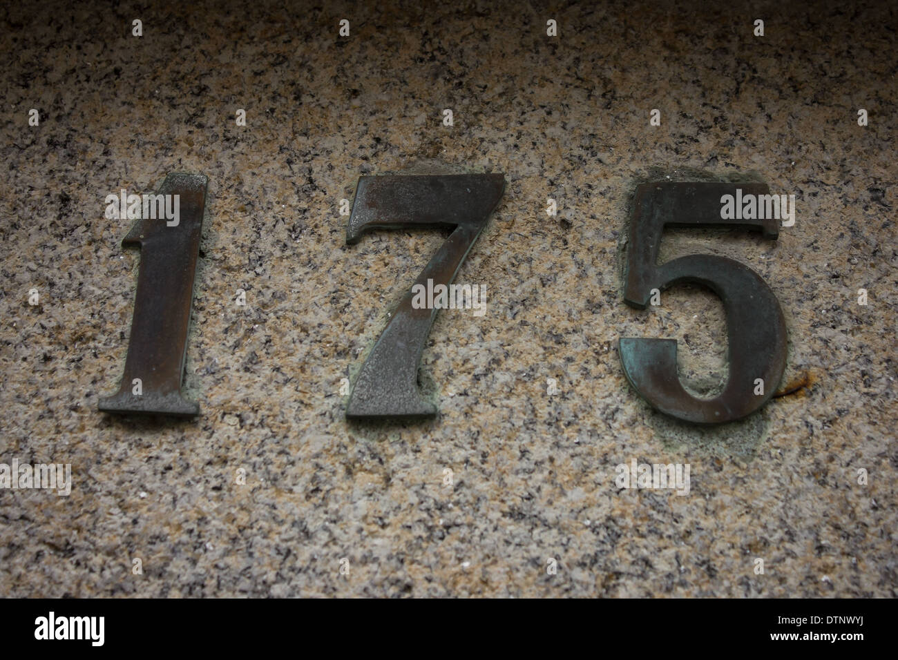 Door number 175 Stock Photo - Alamy