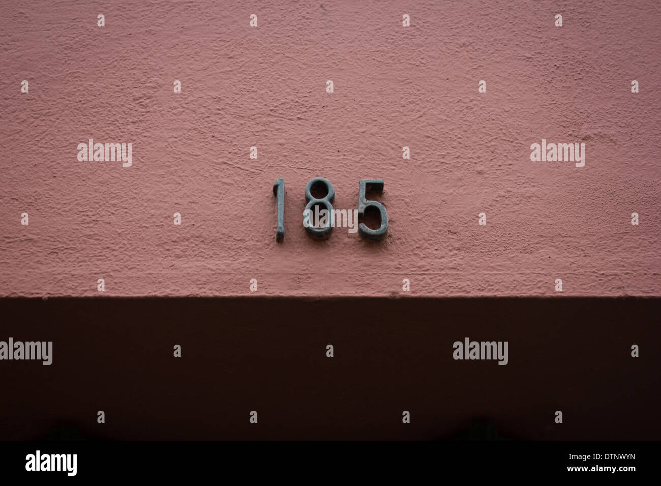 Door number 185 Stock Photo - Alamy