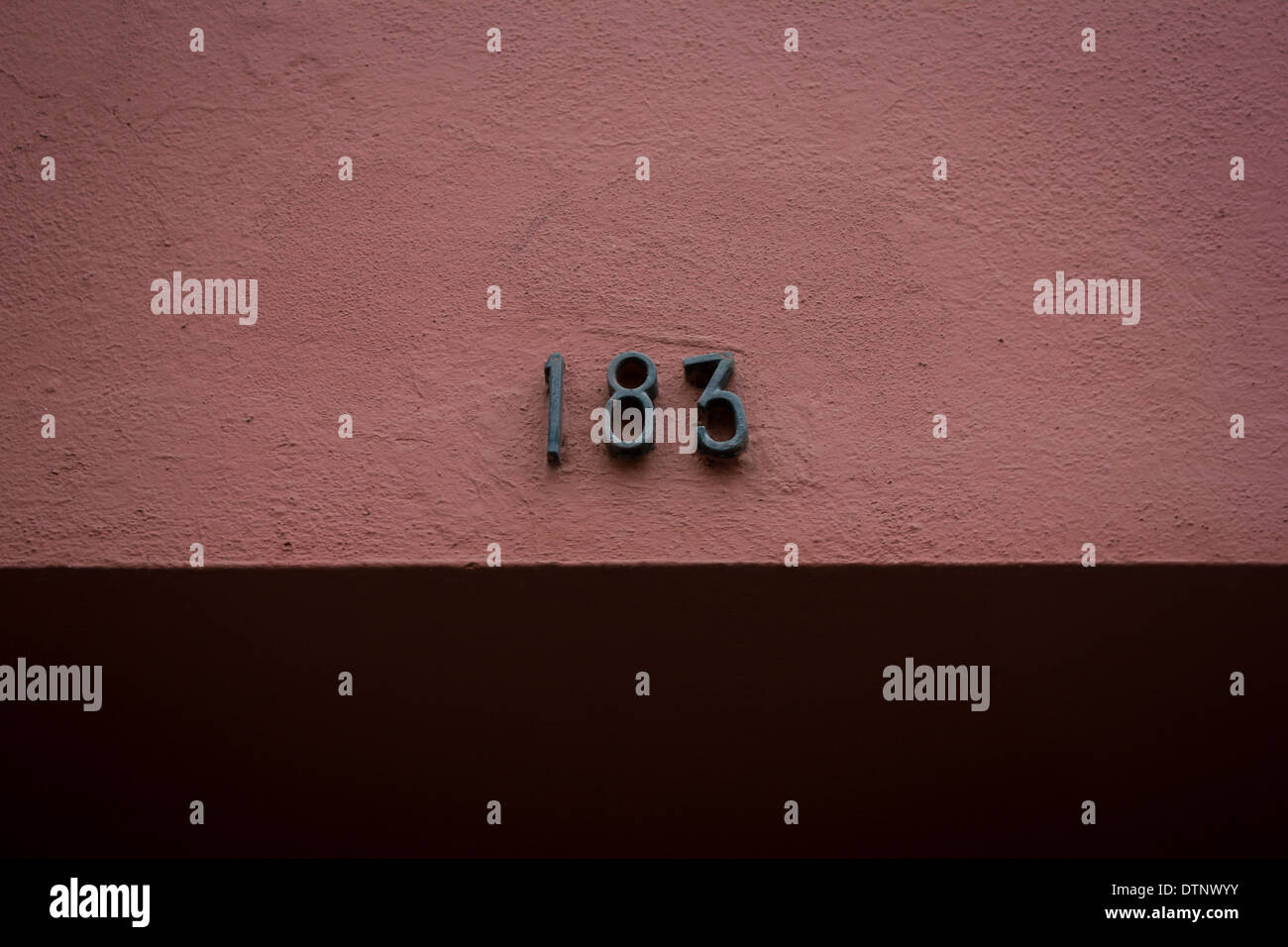 Number plate and door sign hi-res stock photography and images - Alamy