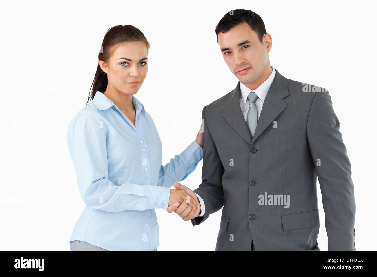 Company closing a deal hi-res stock photography and images - Alamy