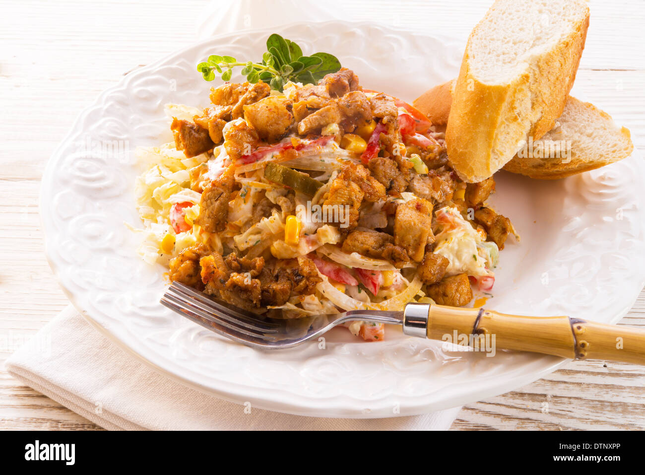 Gyro flat bread hi-res stock photography and images - Alamy