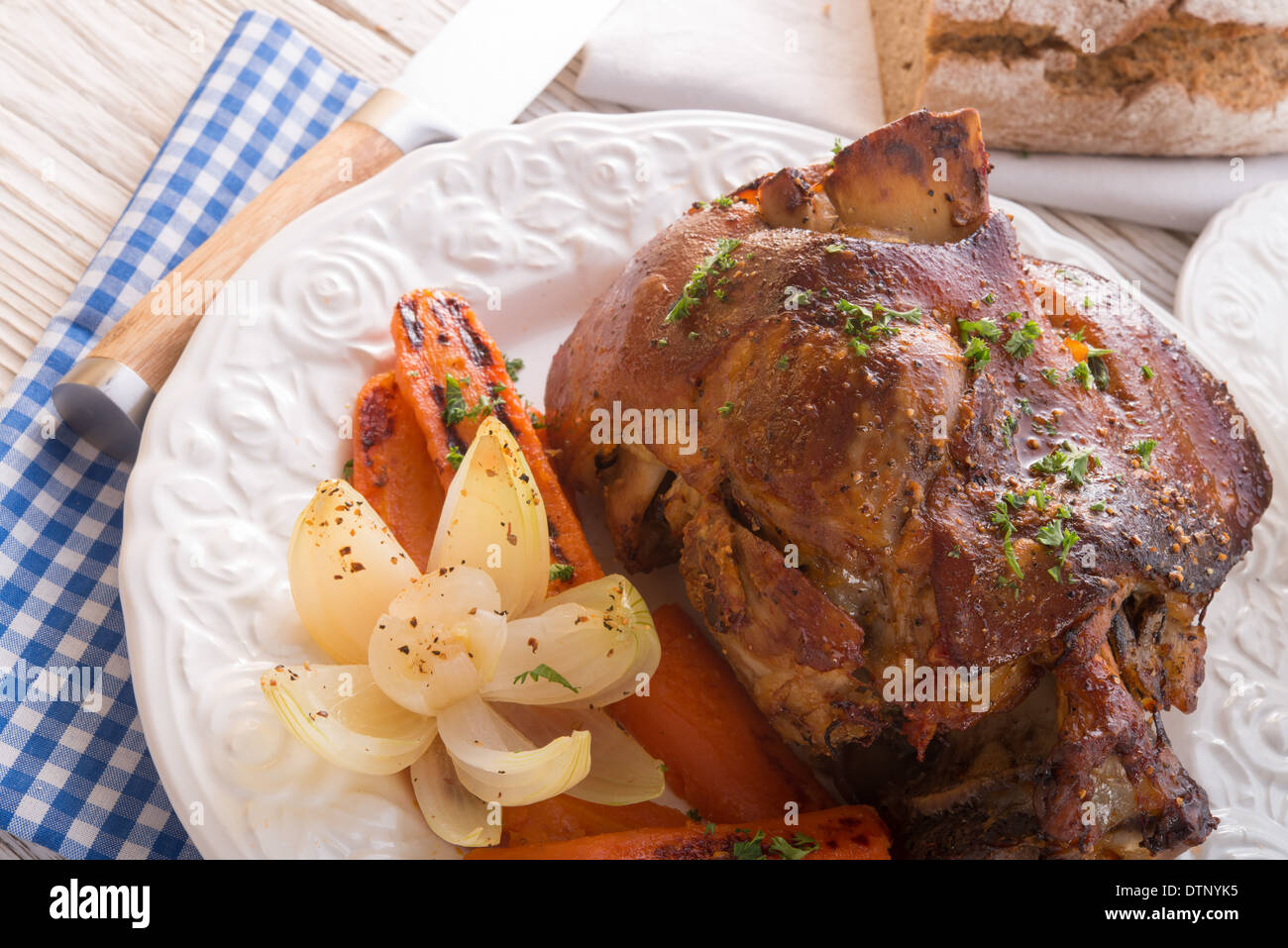 pickled ham hock Stock Photo - Alamy